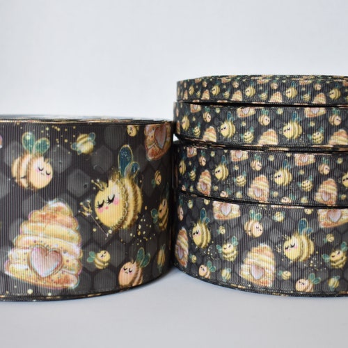 Wildflowers Grosgrain Ribbon You Choose Width - Etsy