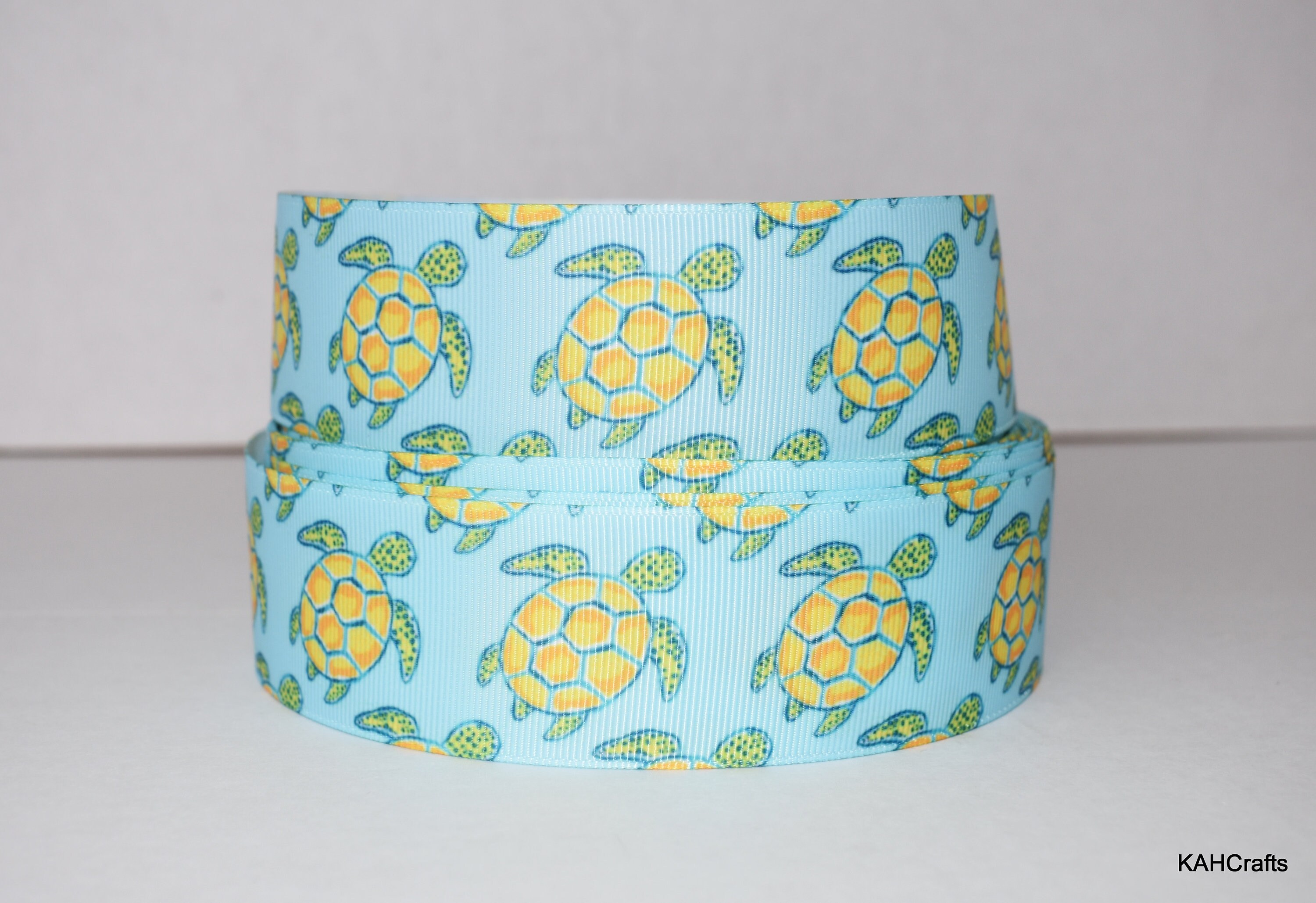 Sea Turtles Grosgrain Ribbon You Choose Width - Etsy