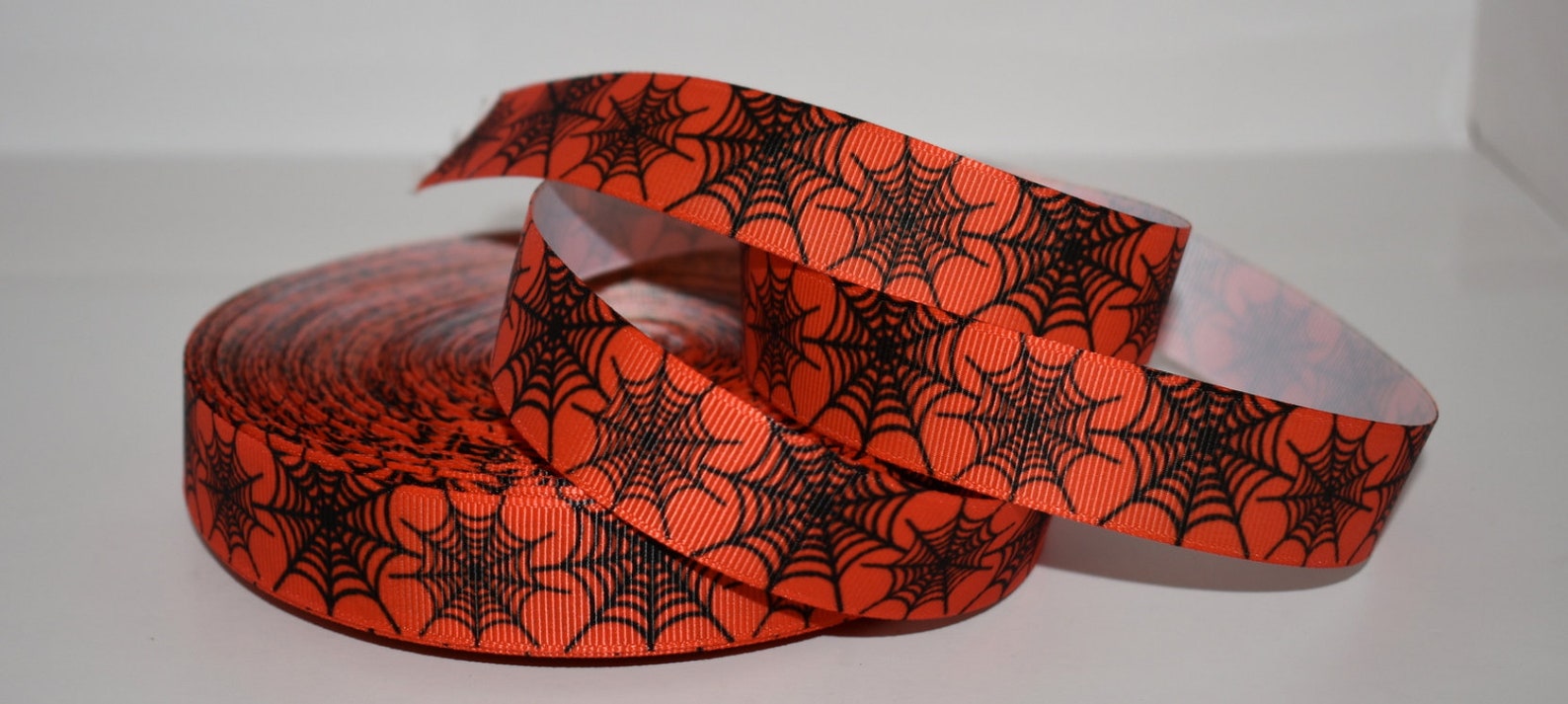 Spiderweb 7/8 Grosgrain Ribbon You Choose | Etsy