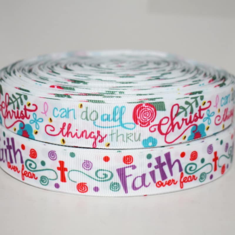 7/8 Christian Ribbon - Etsy