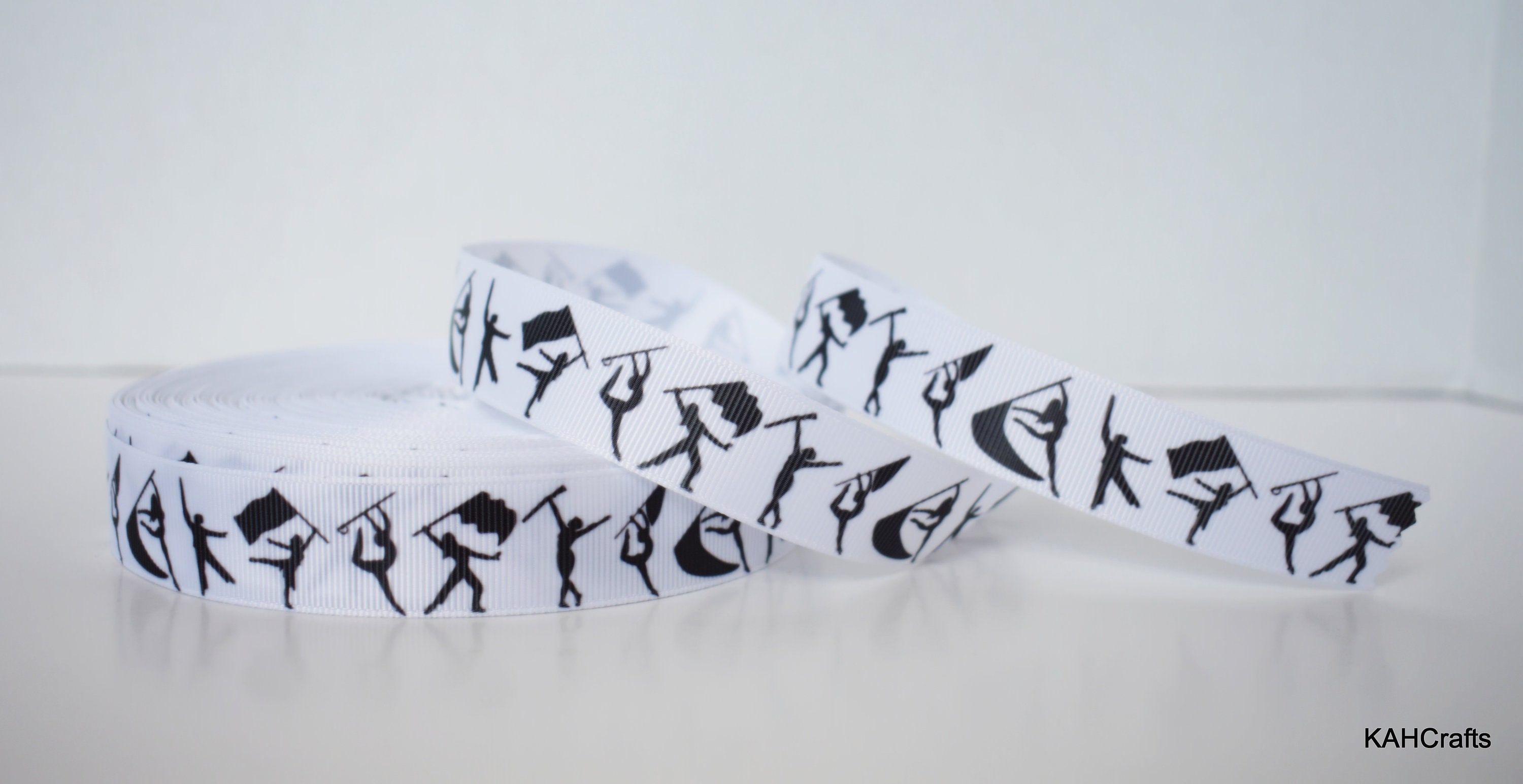 Color Guard Music Band Twirl Baton Flag 7/8 Grosgrain - Etsy