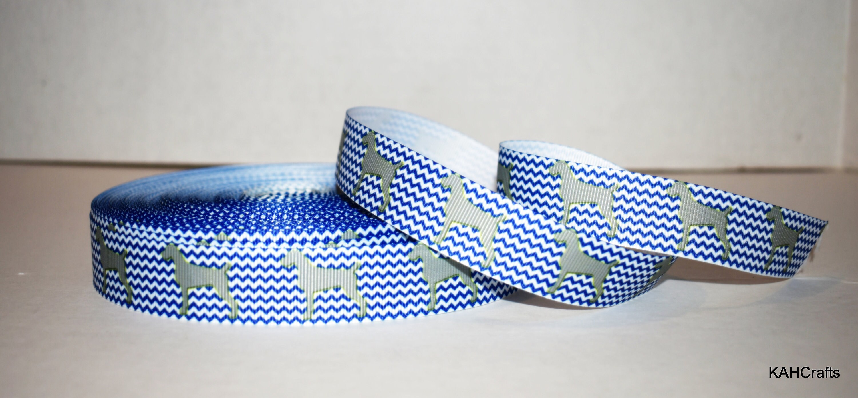 Short Hair Pointer Silhouette 7/8 Grosgrain Ribbon You | Etsy