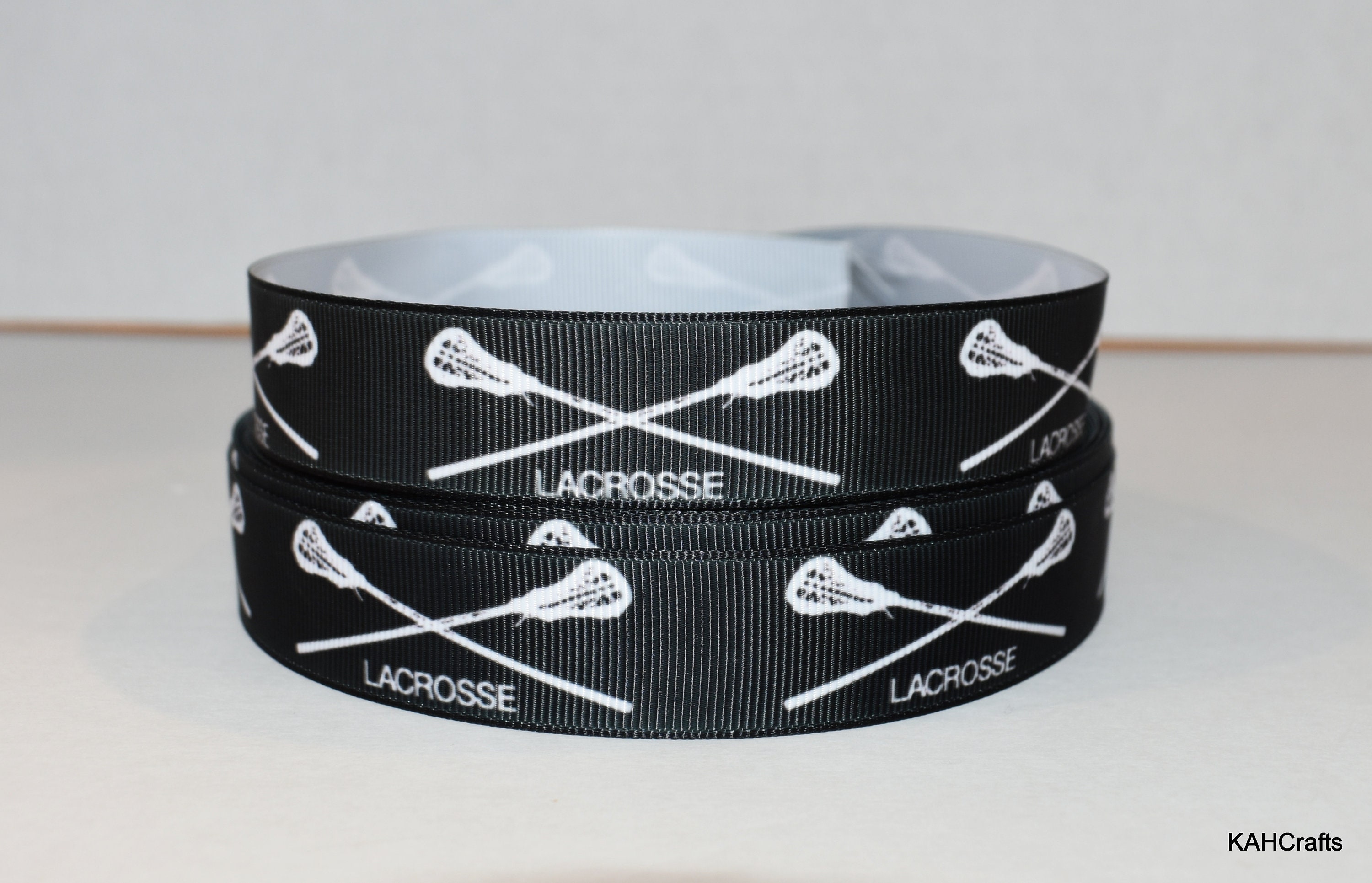 Lacrosse 7/8 Grosgrain Ribbon You Choose | Etsy