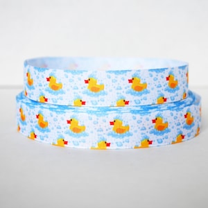 Rubber Duck 7/8" Grosgrain Ribbon - Etsy