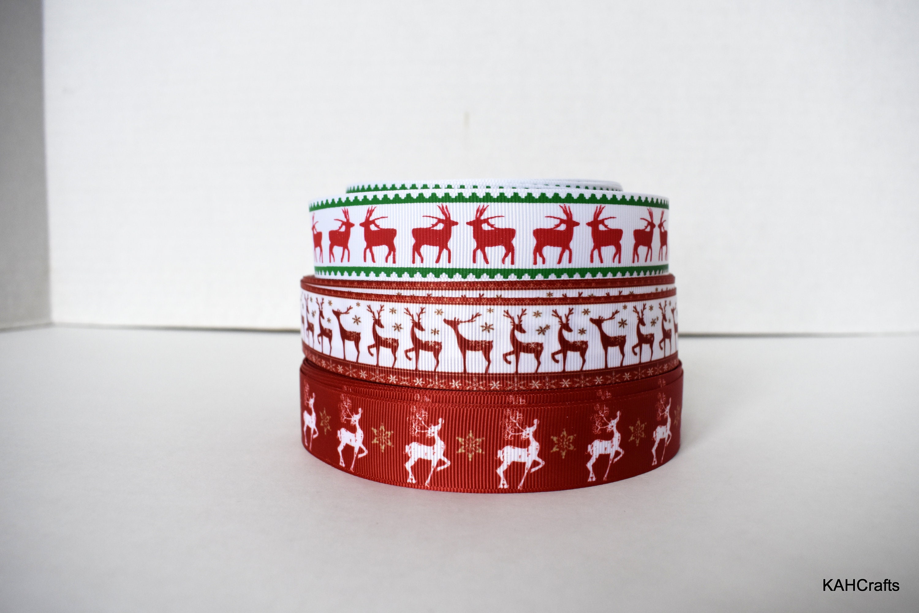 Deer 1 Grosgrain Ribbon | Etsy