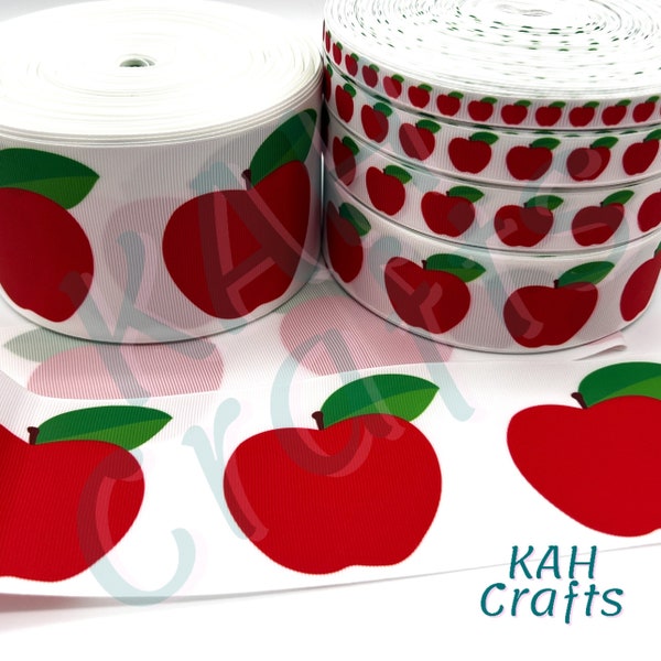Ribbon With Apples - Etsy