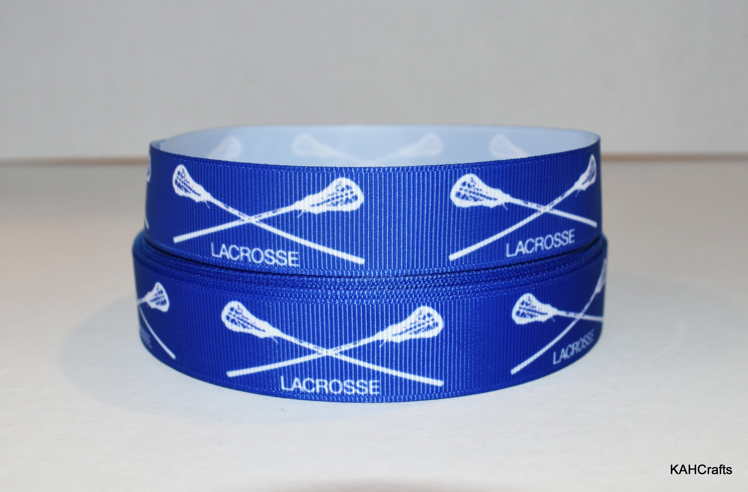 Lacrosse 7/8 Grosgrain Ribbon You Choose | Etsy