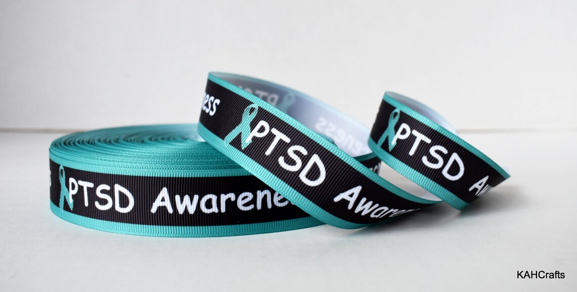 PTSD Awareness 1" Grosgrain Ribbon - Etsy