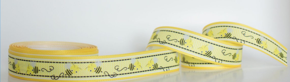 Bees 7/8 Grosgrain Ribbon - Etsy