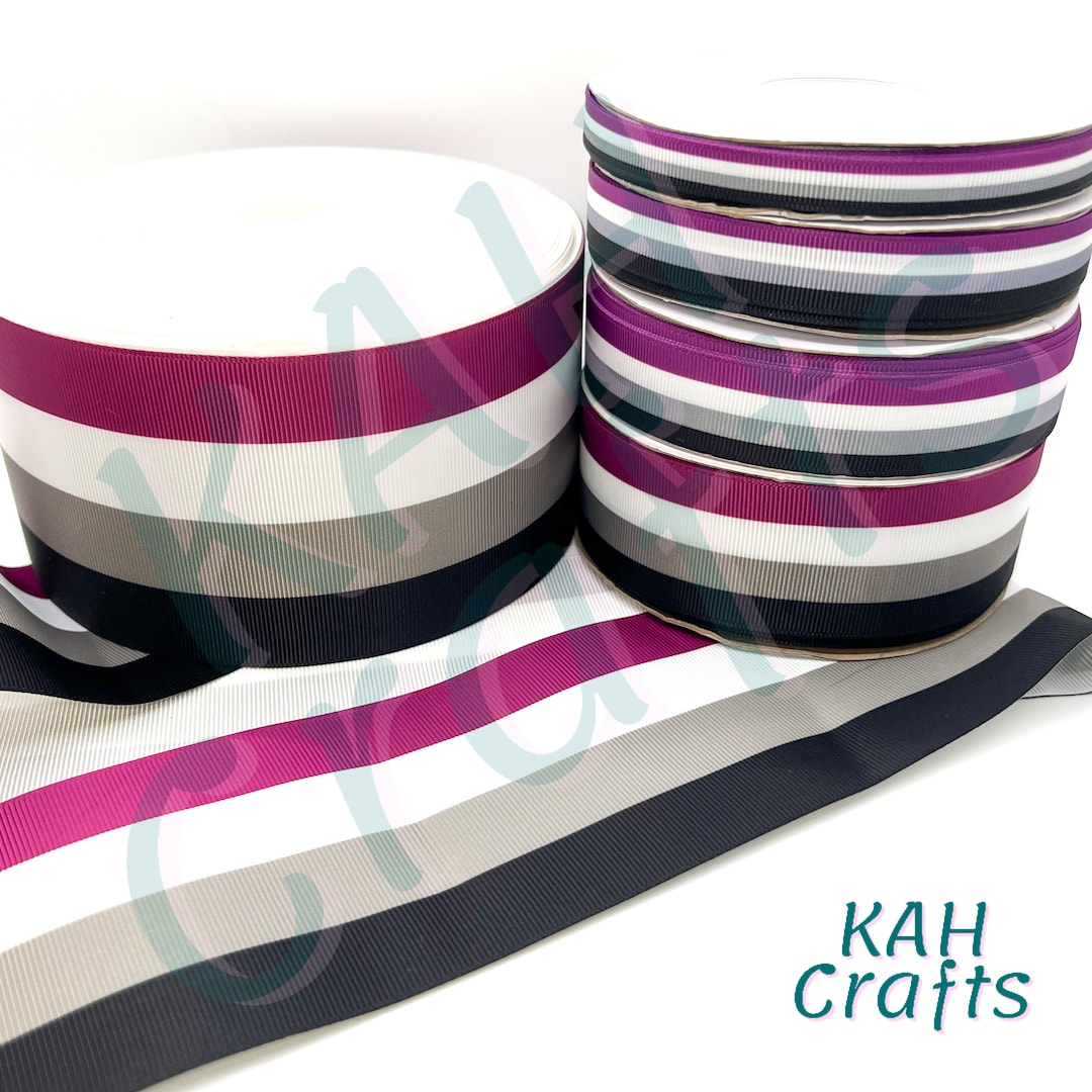 Asexual Community Stripes Flagge Ripsband Sie wählen Breite - Etsy ...