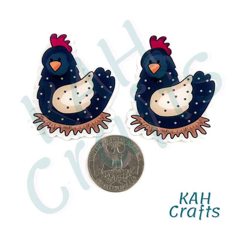 USDR Chickens Flatbacks You Choose - Etsy