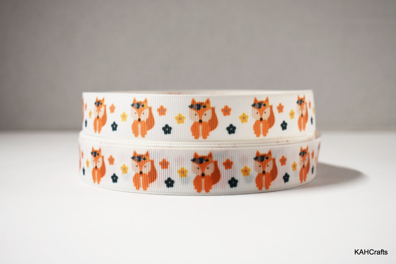 Fox 7/8 Grosgrain Ribbon You Choose | Etsy