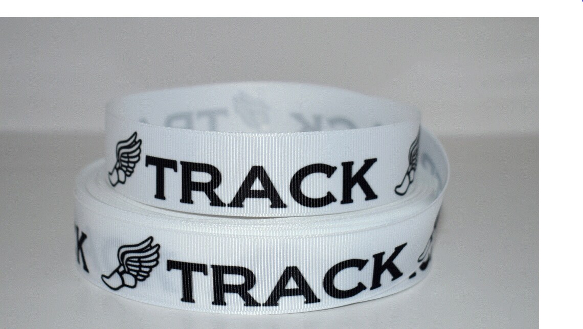 Track 7/8 or Cross Country Grosgrain Ribbon You Choose - Etsy