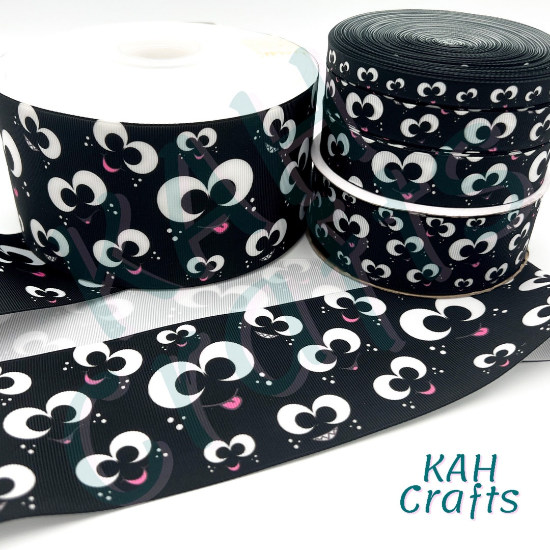USDR Bug Eyes Faces Lightening Bugs Silly Grosgrain Ribbon You Choose ...