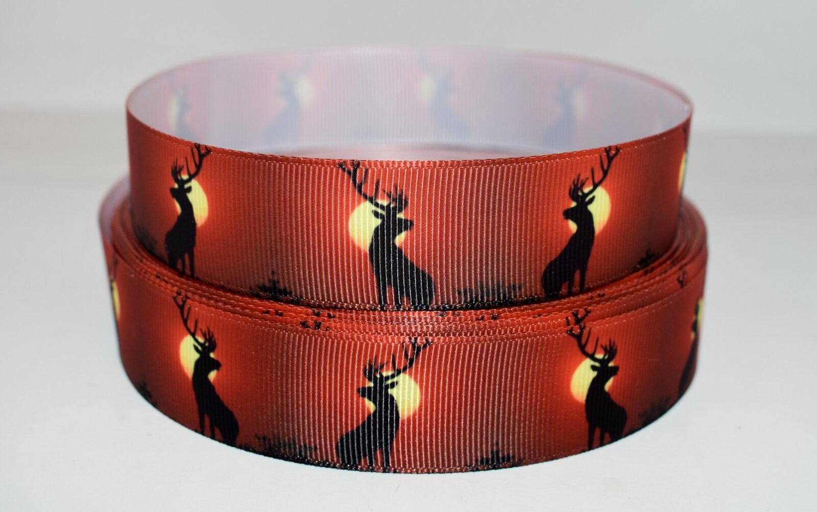 Buck Deer Elk 1 Grosgrain Ribbon You Choose | Etsy