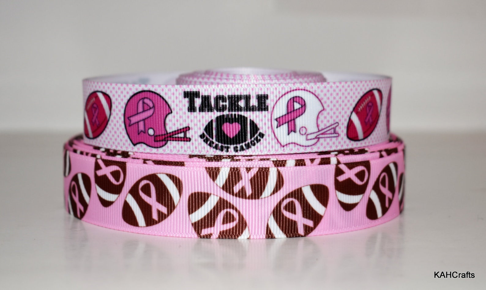 Pink Football Powder Puff Game Breast Cancer Awareness - Etsy