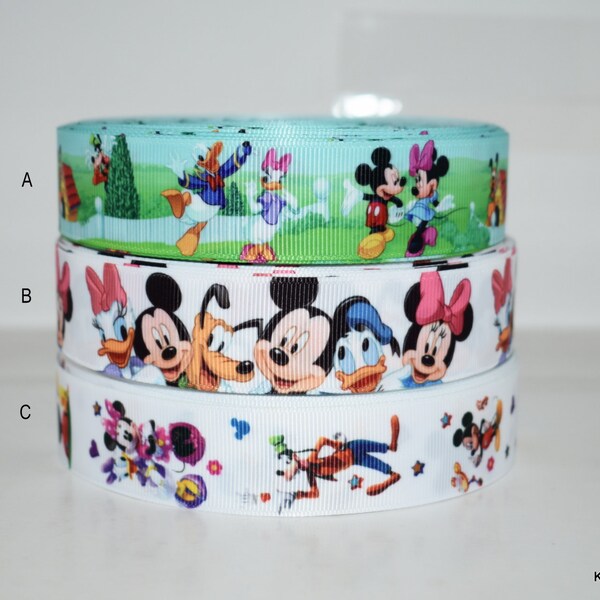 Mickey Mouse Clubhouse Ribbons - Etsy Australia