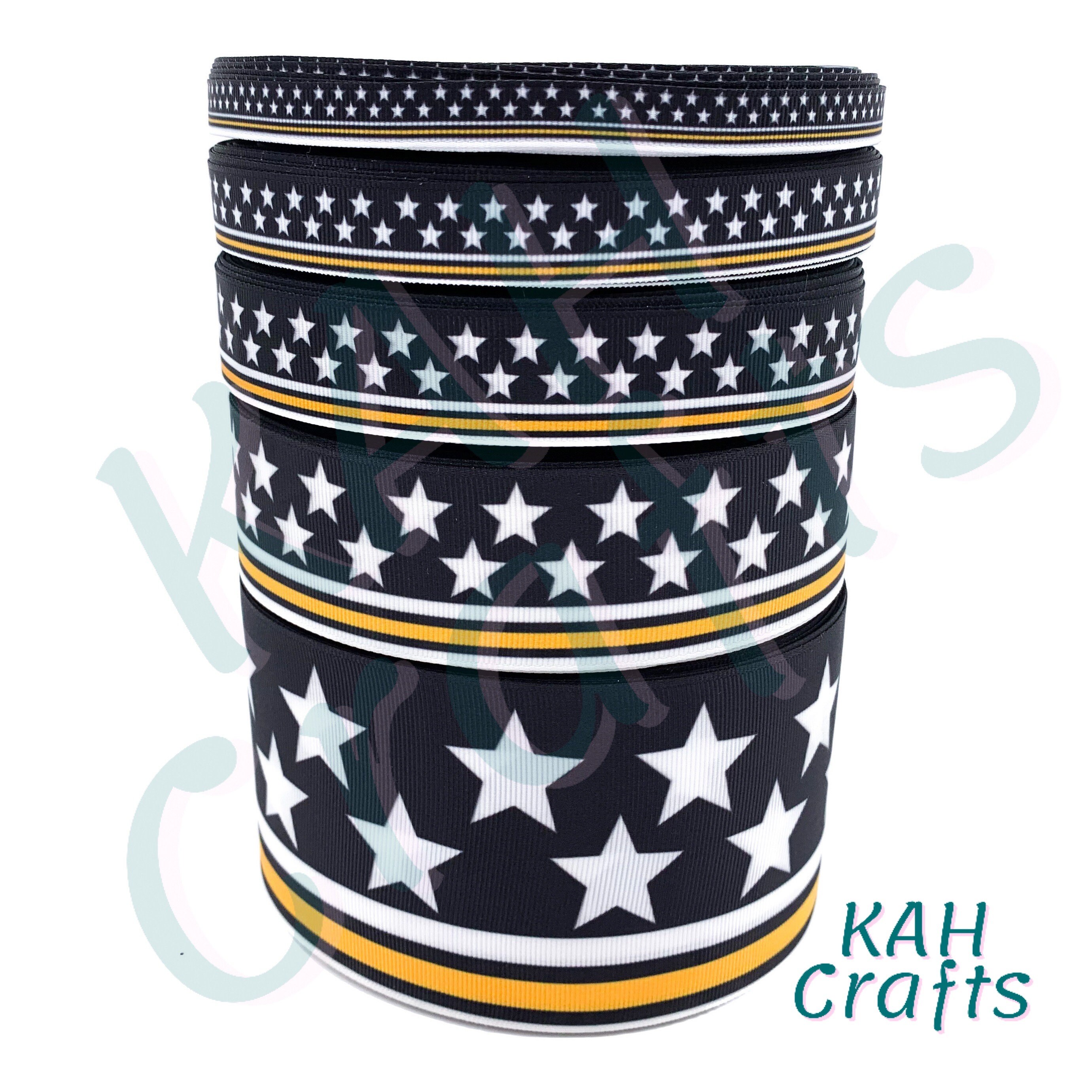 Dispatcher Gold Lives Matter Grosgrain Ribbon You Choose Width | Etsy