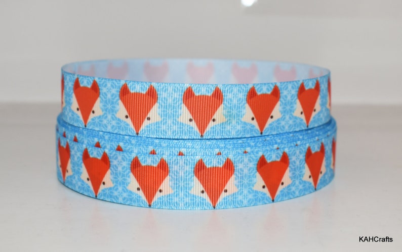 Fox 7/8 Grosgrain Ribbon You Choose - Etsy