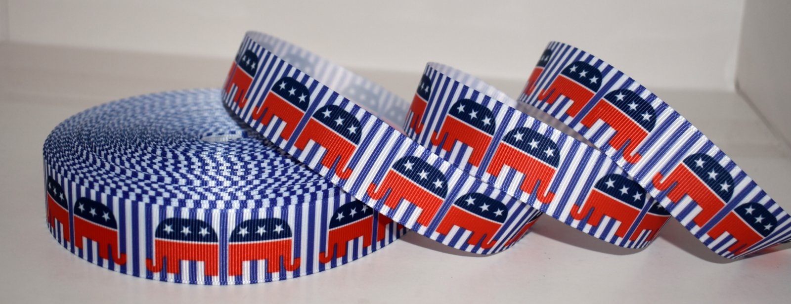 Democrat Republican Political Party 1 Grosgrain Ribbon - Etsy