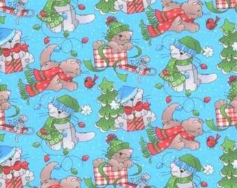 Holiday Fabric Cat Christmas Presents by Crystal Walen - Etsy