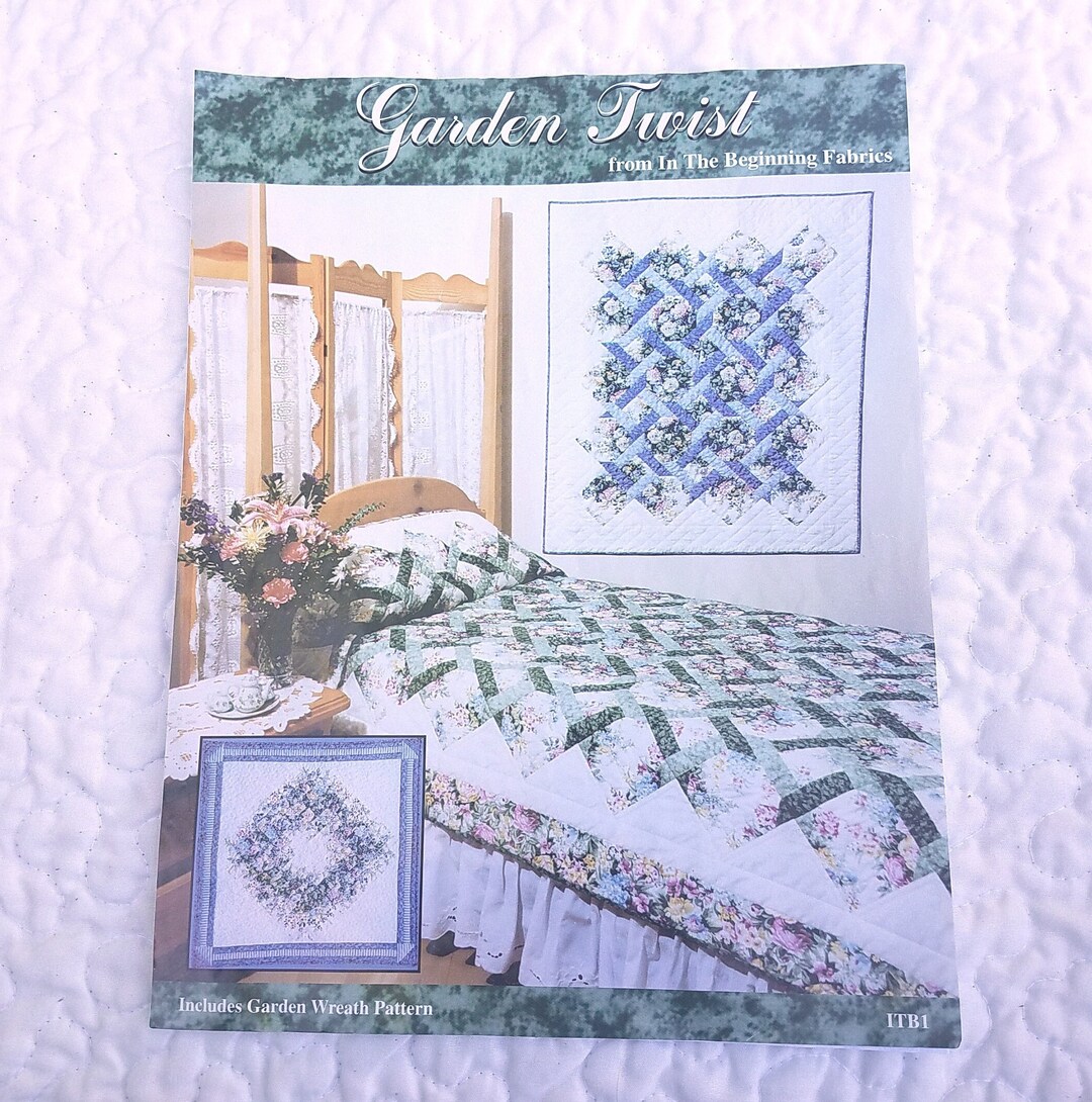 Garden Twist Quilt Pattern, Trellis Pattern, Designed by Sharon Yenter ...