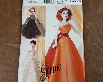 Vogue 7843 Fashion Doll Barbie Wardrobe Pattern 1920s and - Etsy