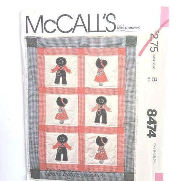 Sunbonnet Quilt - Etsy