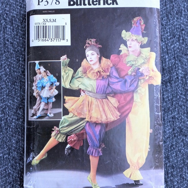 Perriot Clown Costume - Etsy