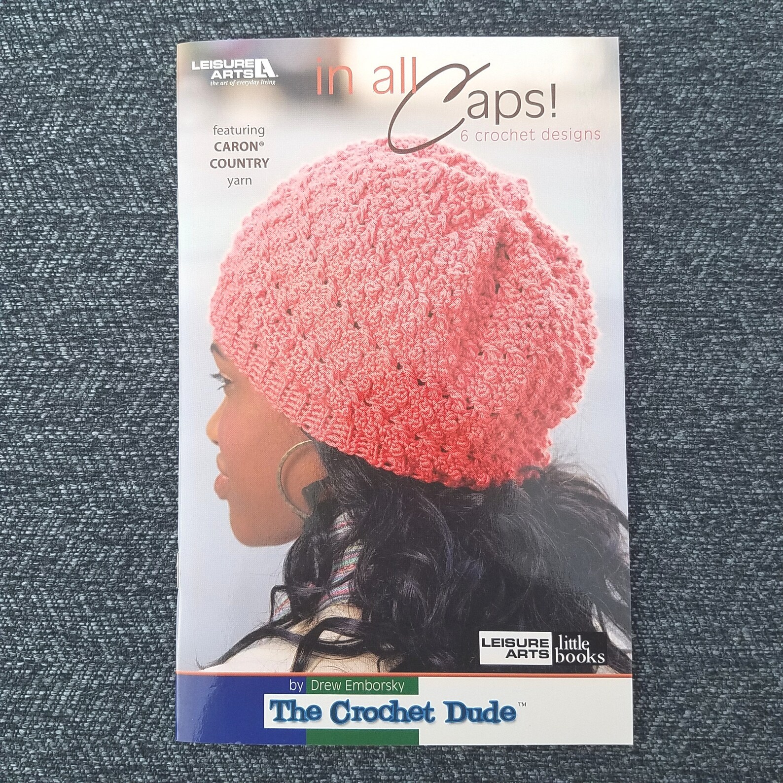 In All Caps Crochet Book, by the Crochet Dude, Crocheted Hats ...