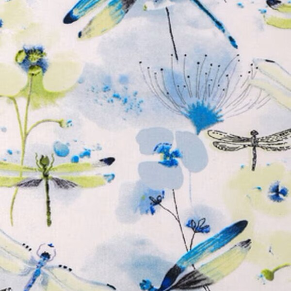 Dragonfly Fabric - Etsy
