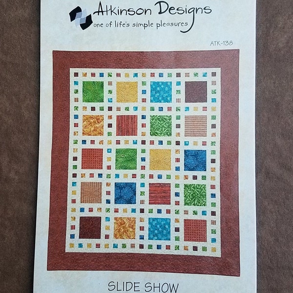 Slide Show Quilt Pattern - Etsy