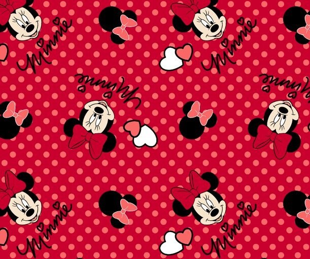Red Minnie Mouse Wallpaper