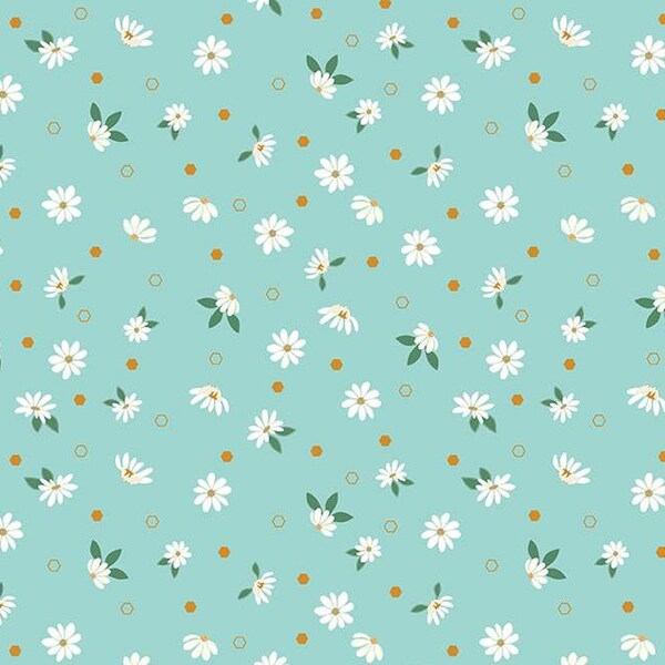 Daisy Fields Fabric - Etsy