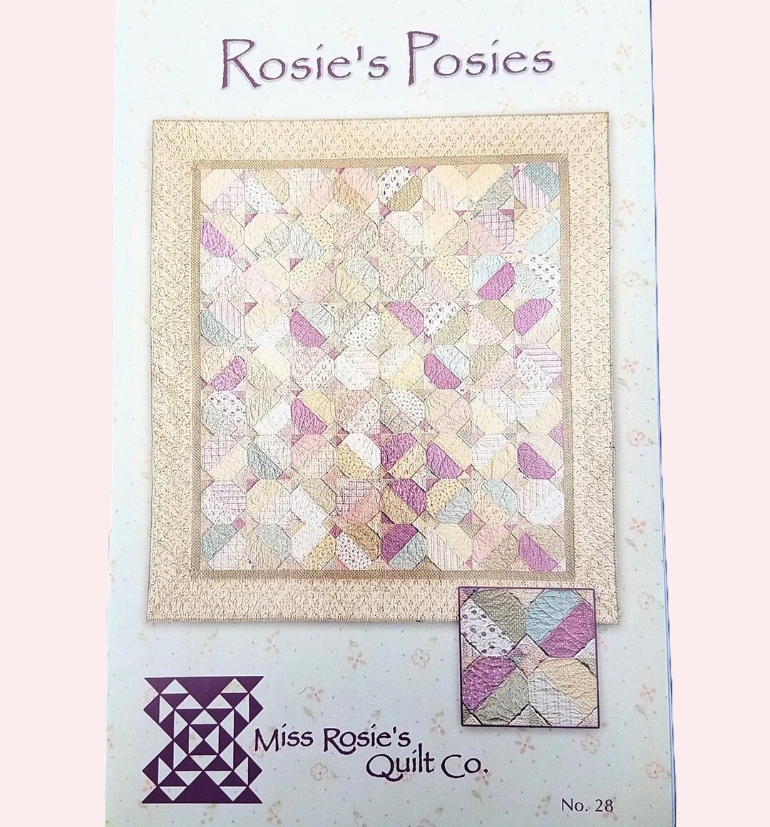 Rosies Posies Quilt Pattern, Design by Carrie Nelson, Miss Rosies Quilt ...