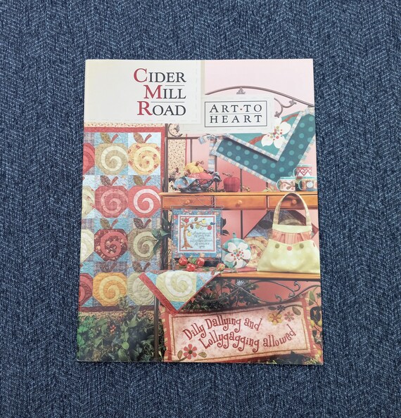 Apple Quilting Patterns Cider Mill Road by Nancy Halvorsen - Etsy
