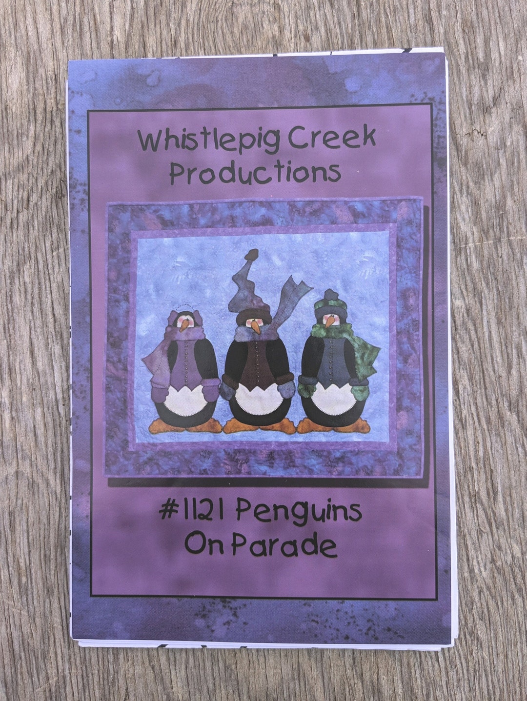 Winter Quilt Pattern, Penguin Quilt Pattern, Penguins on Parade by ...
