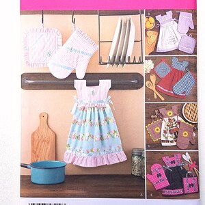 Towel Dress Kitchen Accessories Pattern Simplicity 8109 | Etsy