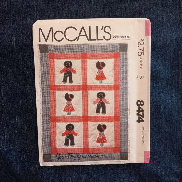 Sunbonnet Quilt - Etsy