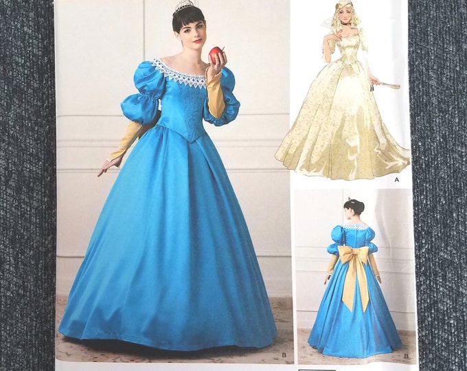 Costume Pattern, Fairy Tale Gown, Renaissance Dress, Simplicity 1728 ...