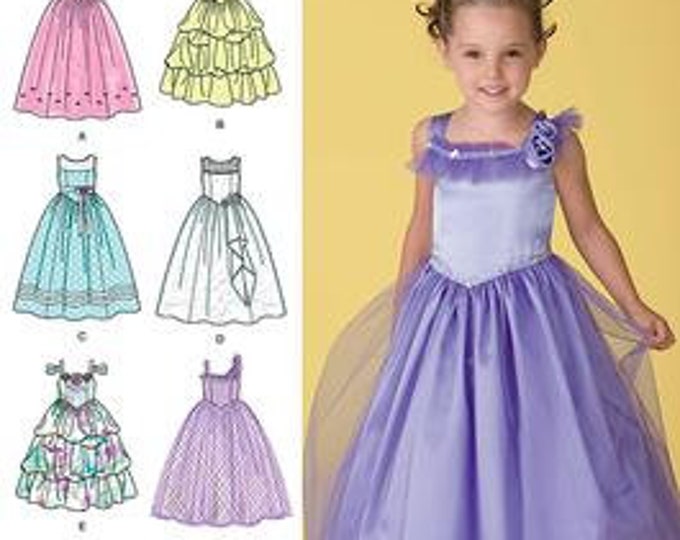 Uncut Simplicity 2463 Child's Special Occasion Dress, Flower Girl ...