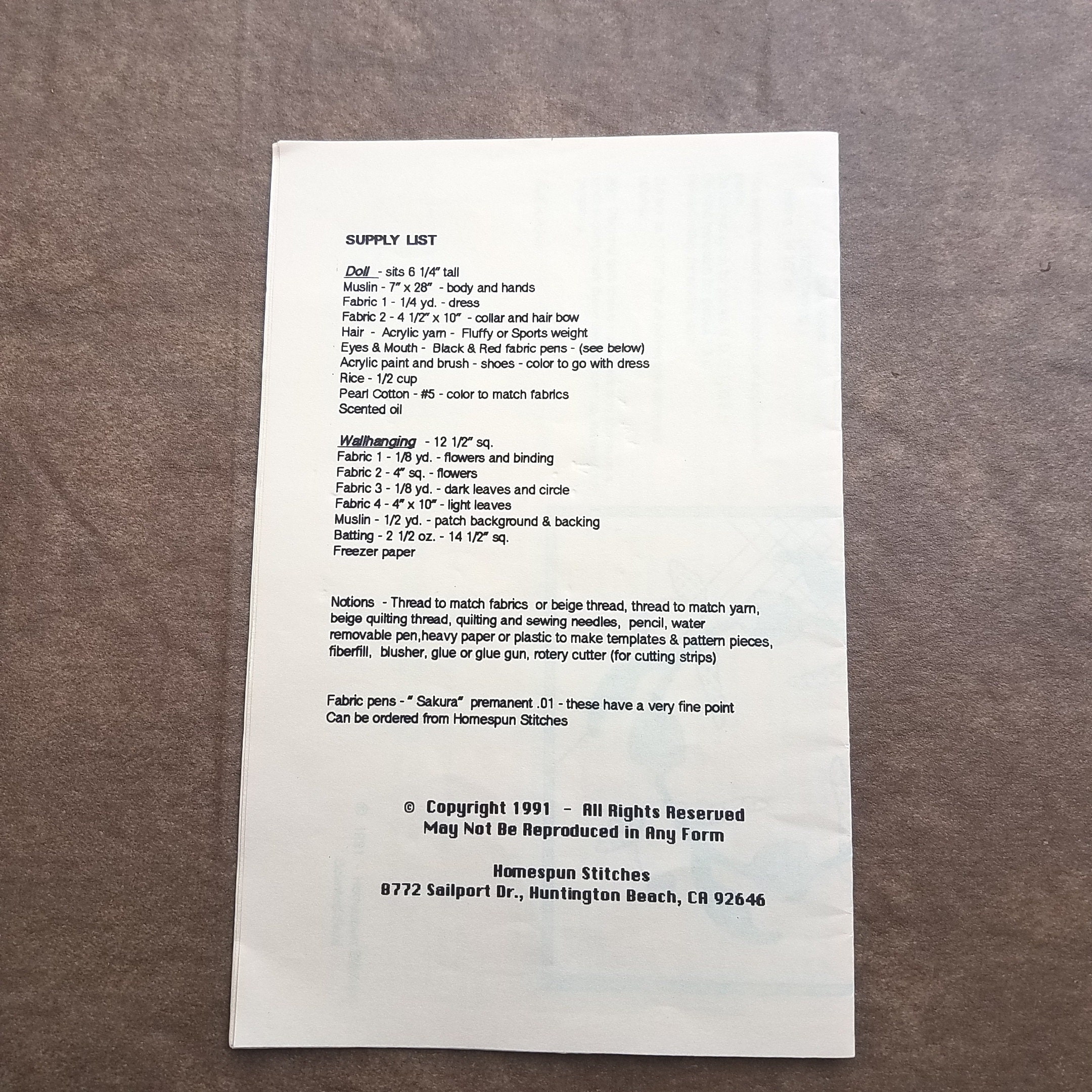 Vintage Quilt Pattern and Rag Doll Small Quilted Wall | Etsy