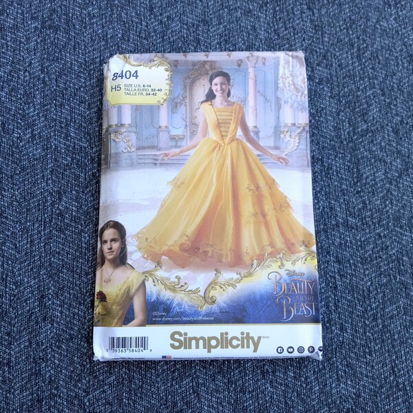 Princess Belle Dress Pattern - Etsy