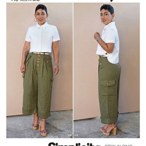Capri Pants Pattern - Etsy