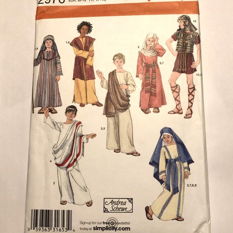 Bible Character Costume - Etsy