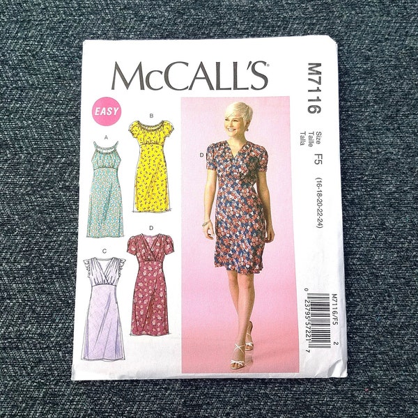 Vintage Empire Waist Dress Patterns - Etsy