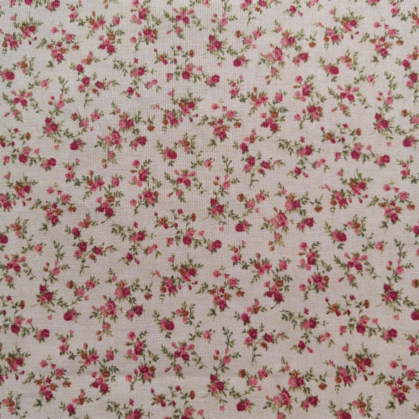Small Calico Print Fabric - Etsy