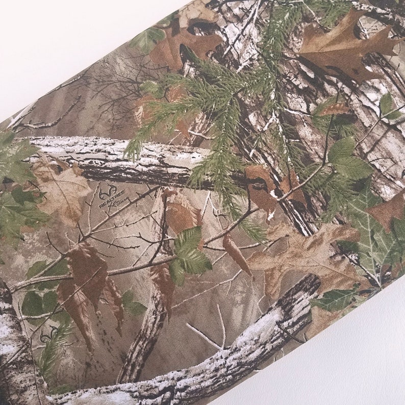 Camo Fabric Camouflage Large Print RealTree Fabric Real | Etsy