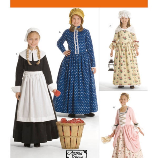 Little Girls Colonial Costume - Etsy