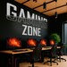 Minimalist 'gaming Zone' Vinyl Wall Decal - Perfect Gamer Room Decor - Etsy